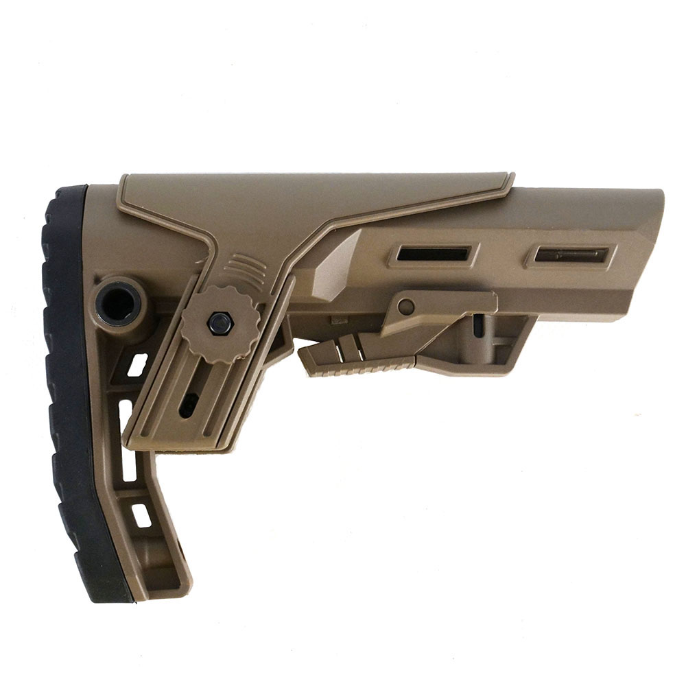 GERMAN TACTICAL SYSTEMS Scout AR-15 Adjustable Mil-Spec Stock FDE ...