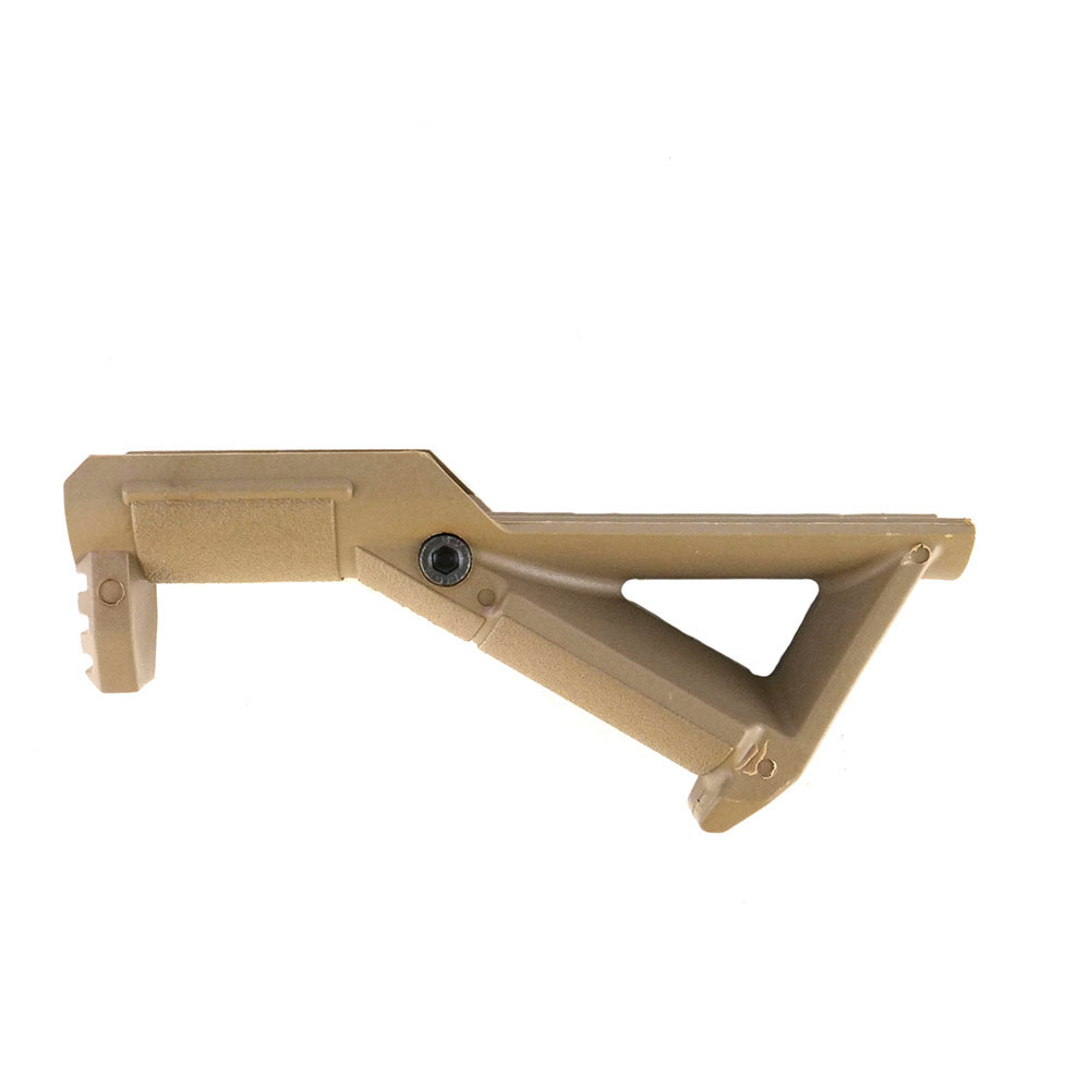 GERMAN TACTICAL SYSTEMS Angled Barricade Grip Picatinny FDE - Brownells ...