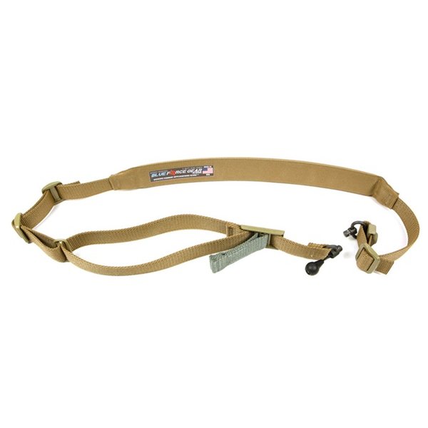 SLING BLUE FORCE GEAR VICKERS PADDED 2-TO-1 RED SWIVEL SLING-COYOTE ...