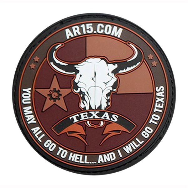 AR15.COM TEXAS PVC/VELCRO PATCH - Brownells Österreich