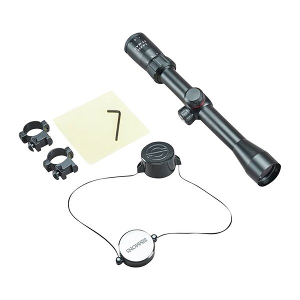 RIFLE SCOPE SIMMONS .22 MAG 3-9X32MM SFP TRUPLEX RETICLE MATTE BLACK W ...