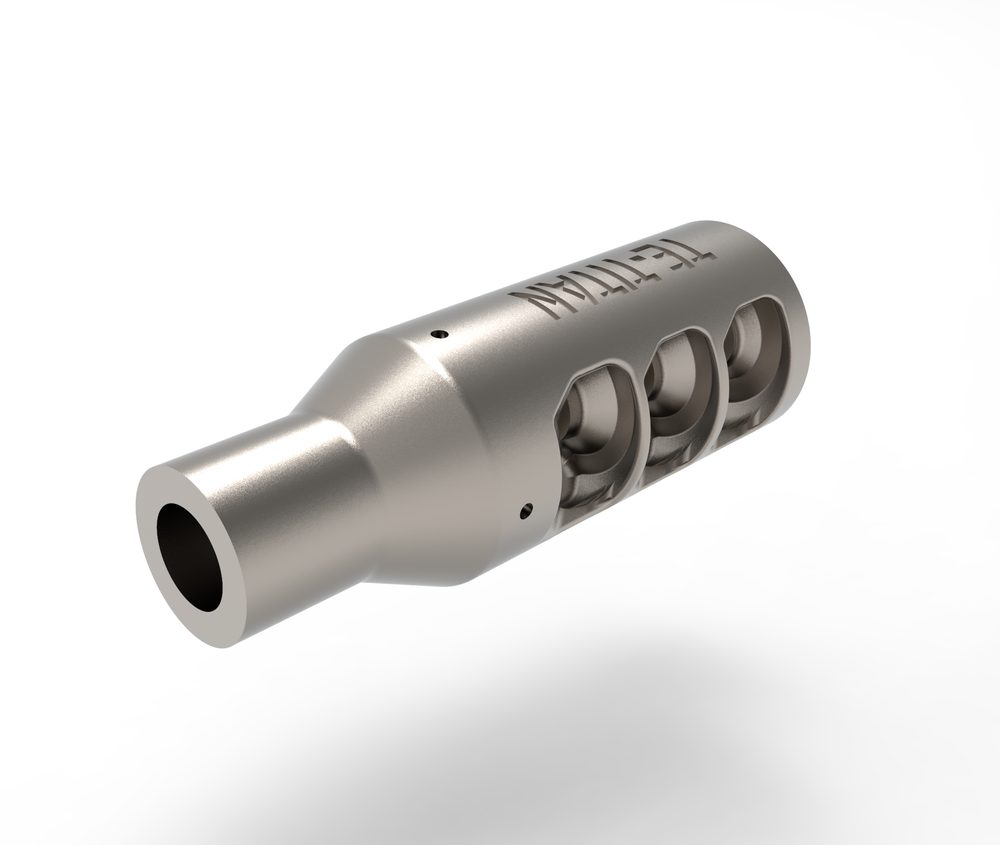 Tronrud Engineering TE-Titan Kompensator AR-15 - Silver - Titanium - 1/ ...