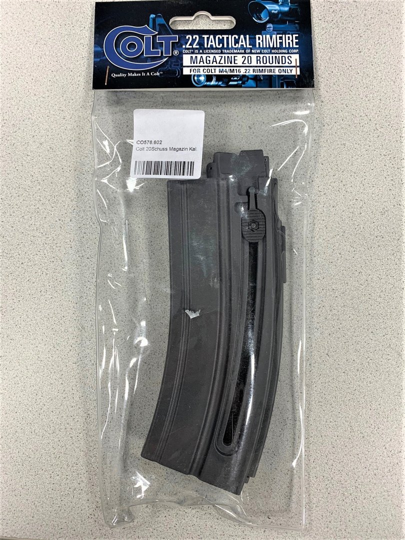 AR-15 Colt M4 Magazine 22lr 20rd Polymer Gray - Brownells Österreich