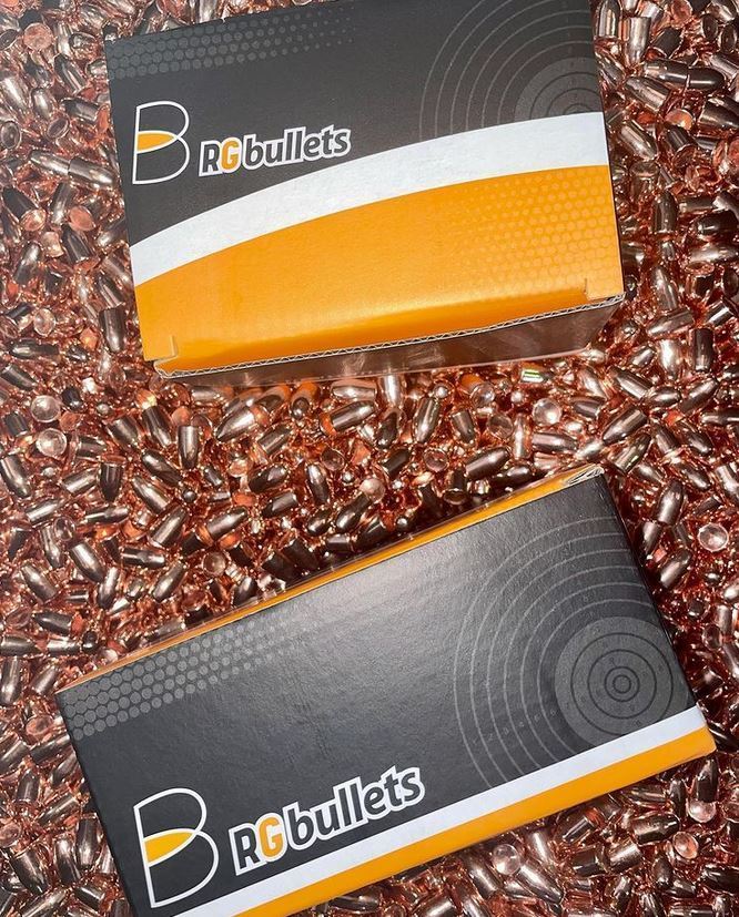 RG Bullets Tips S.L RG Geschosse - 9 mm (.355-.356) - Round Nose (RN ...