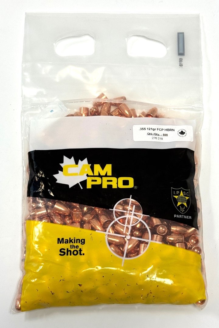 CamPro Geschosse 9mm (.355) 121Gain HBRN FCP voll verkupfert 500Stk ...
