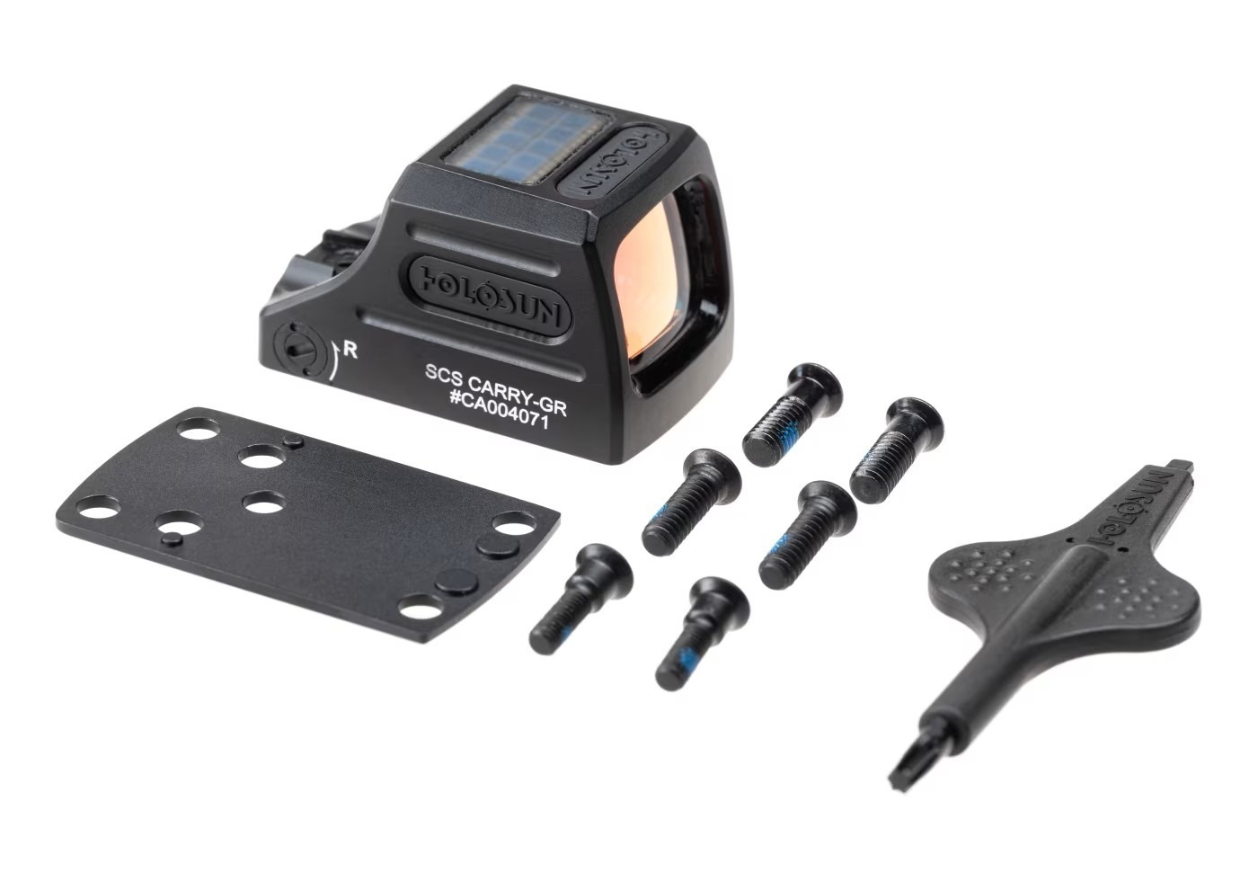 Holosun SCS Solar Circle Dot Sight RMSc Footprint - Brownells Österreich