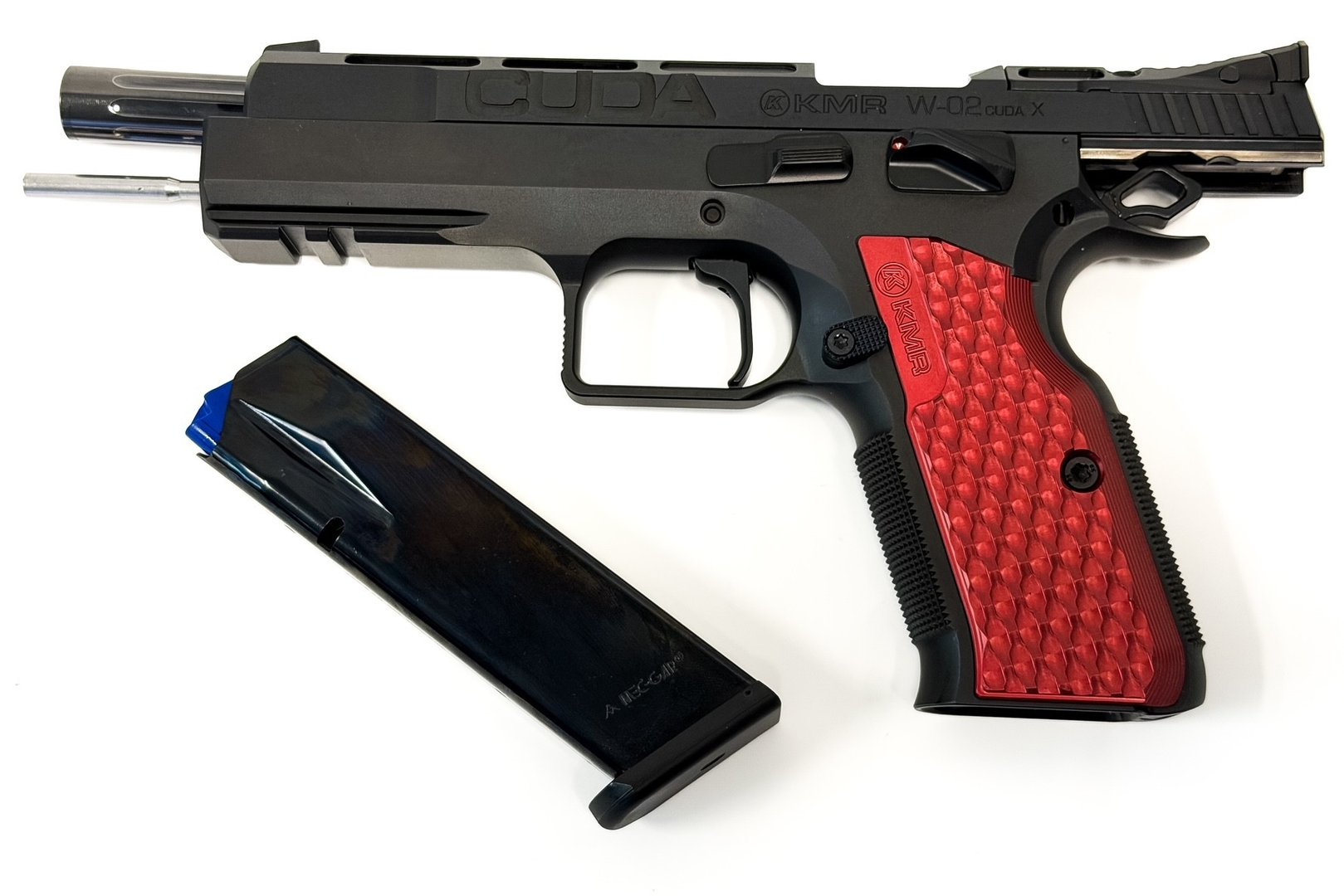 KMR Precision Arms KMR W-02 Cuda X 9x19mm OR 6 Zoll Pistole - Brownells ...